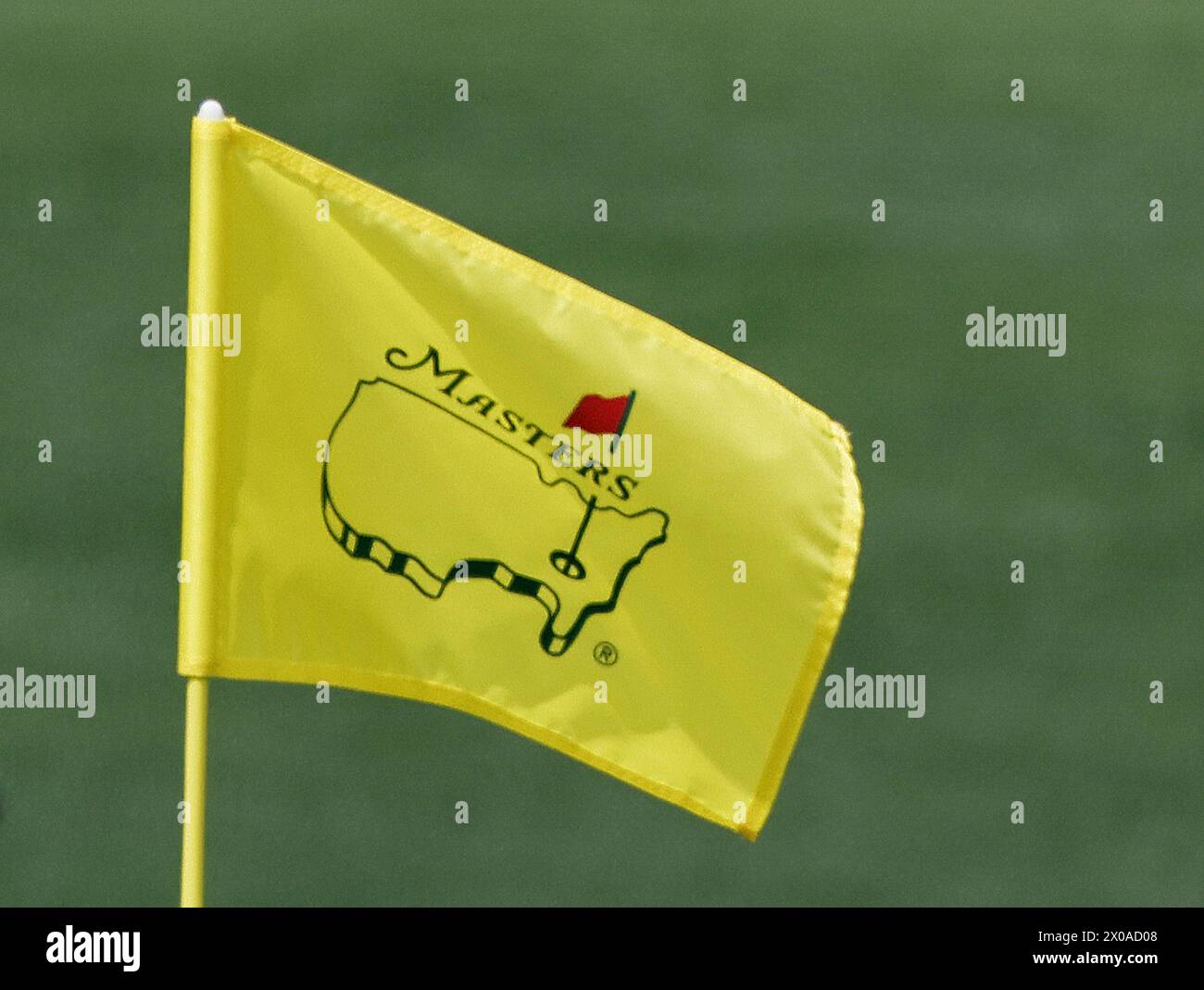 Masters golf flag hi-res stock photography and images - Alamy