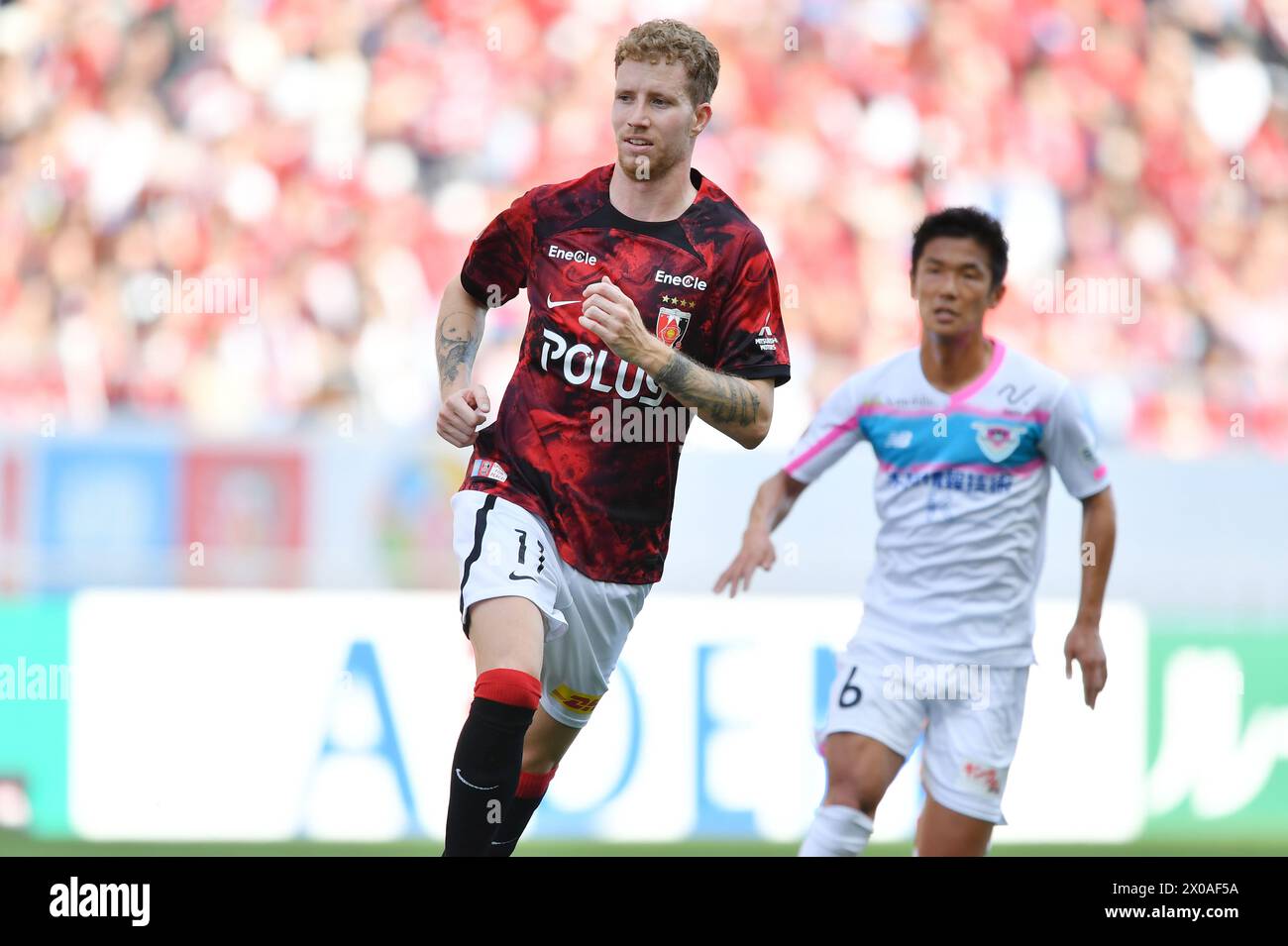 Saitama, Japan. 7th Apr, 2024. Urawa Reds' Samuel Gustafson during the ...