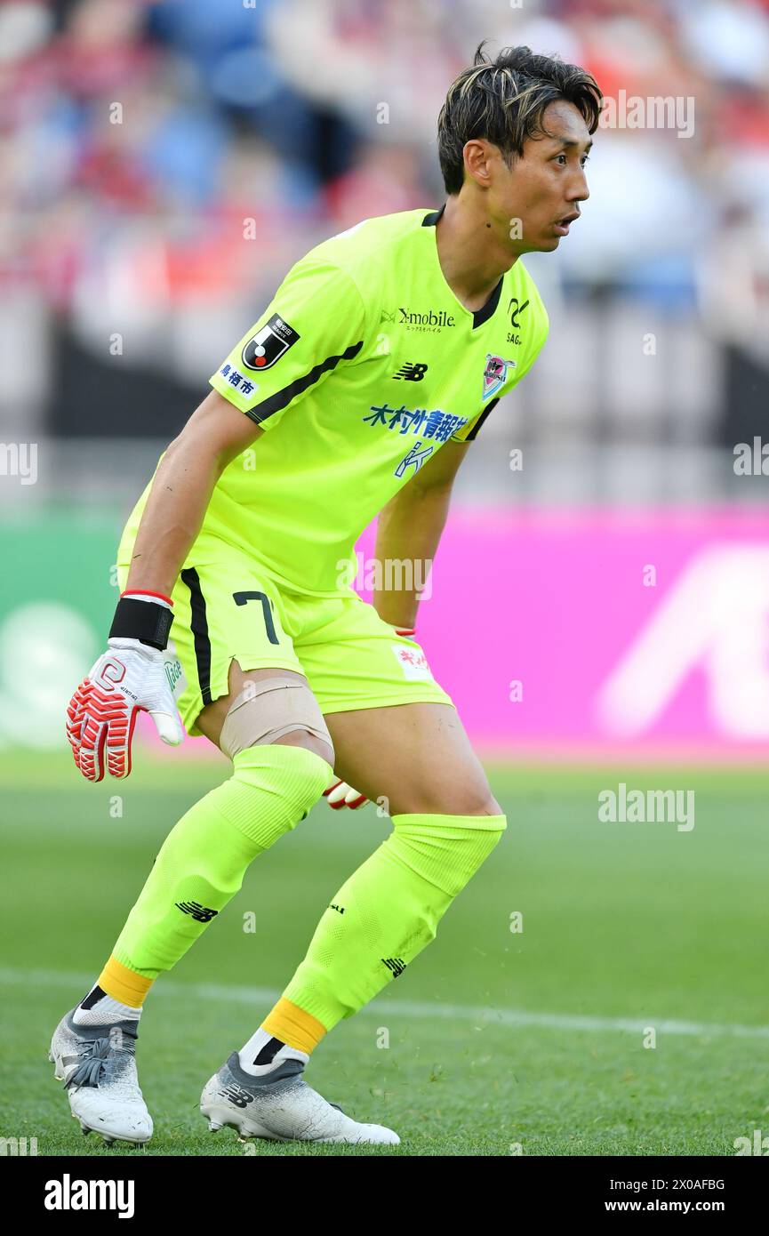 Saitama, Japan. 7th Apr, 2024. Sagan Tosu's Park Il-Gyu during the 2024 ...