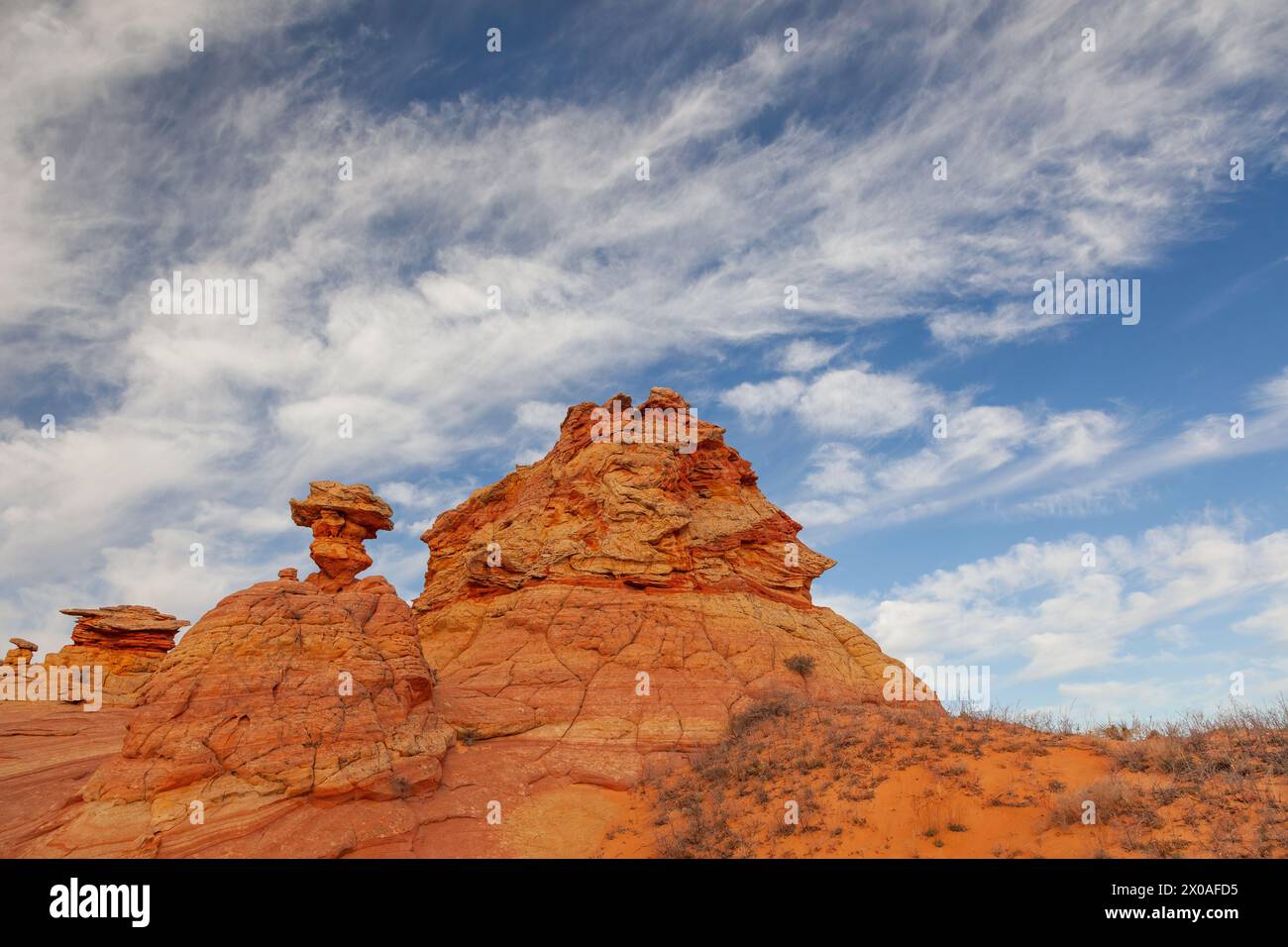 Colorful formation, Coyote Buttes South, Vermilion Cliffs National ...