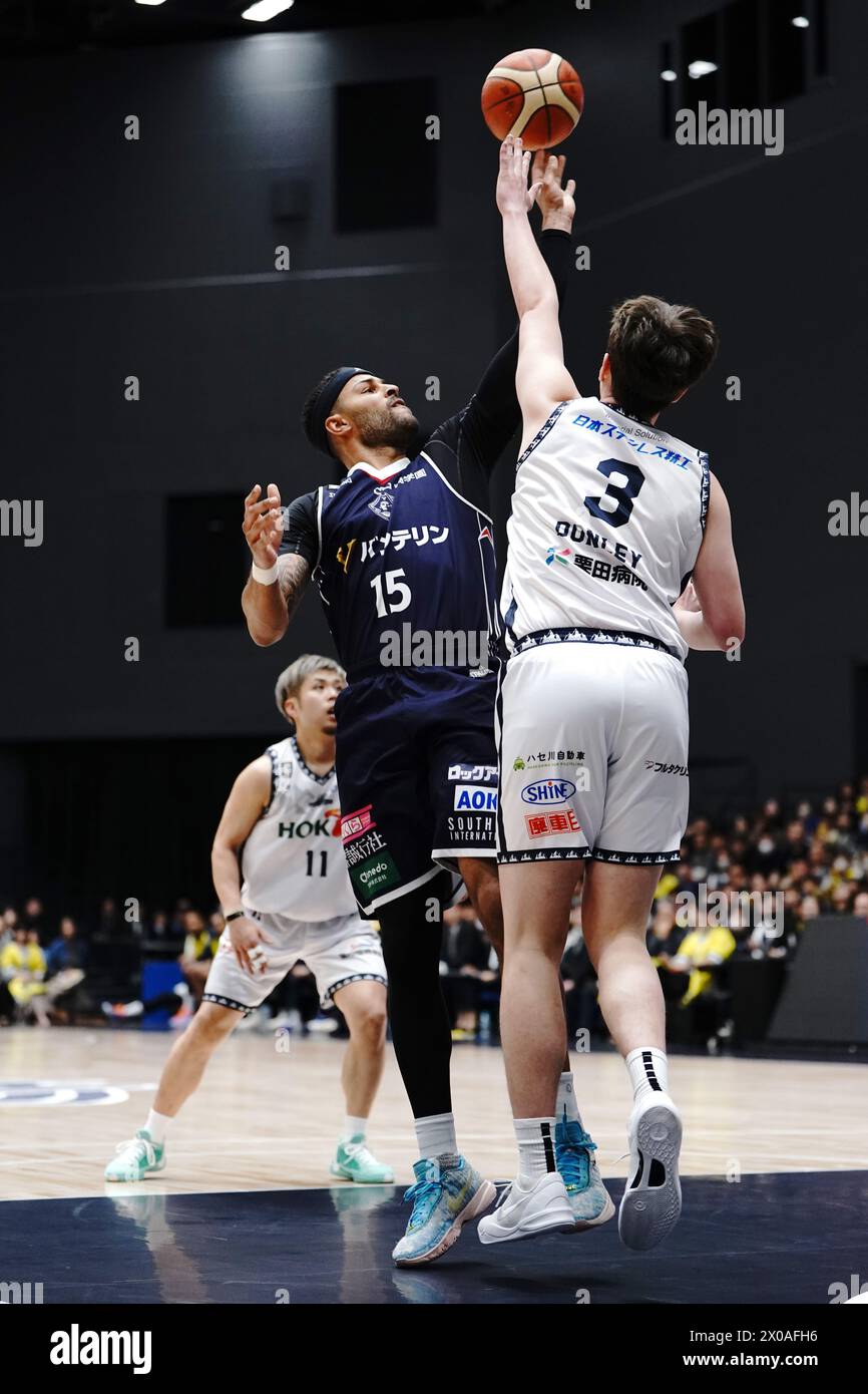 Devin Oliver (B-Corsairs), APRIL 10, 2024 - Basketball : 2023-24 B ...