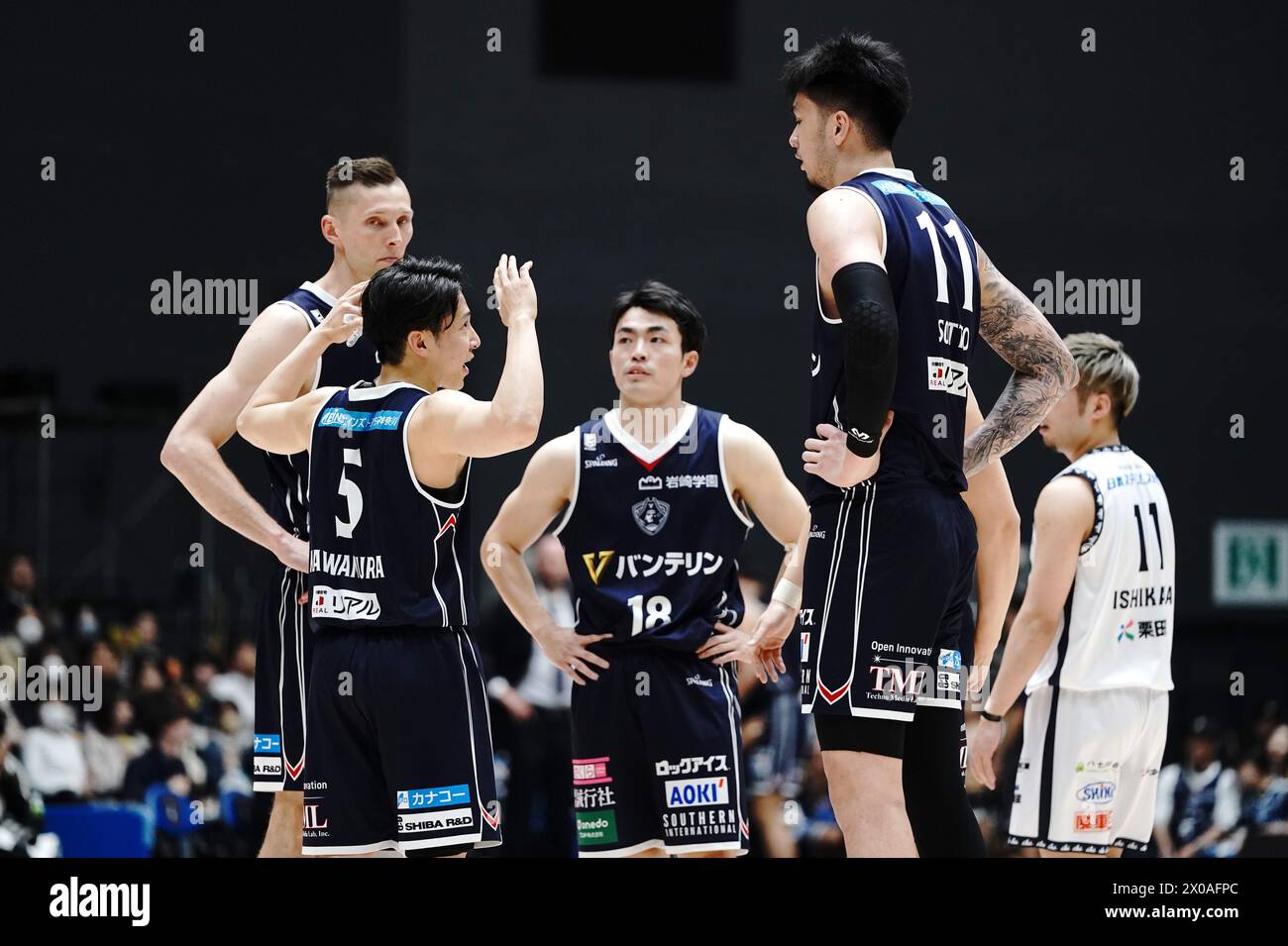 Yokohama BUNTAI, Kanagawa, Japan. 10th Apr, 2024. B-Corsairs team group, APRIL 10, 2024 ...