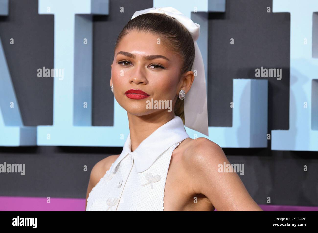 Zendaya bei der Premiere des Kinofilms Challengers - Rivalen im Odeon ...