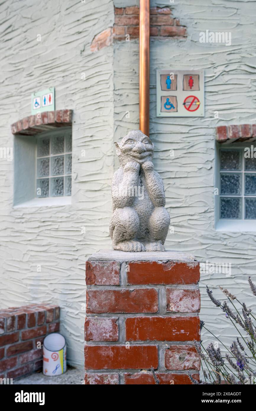 Queenstown, New Zealand- 3 April, 2024: In Queenstown Holiday Park ...