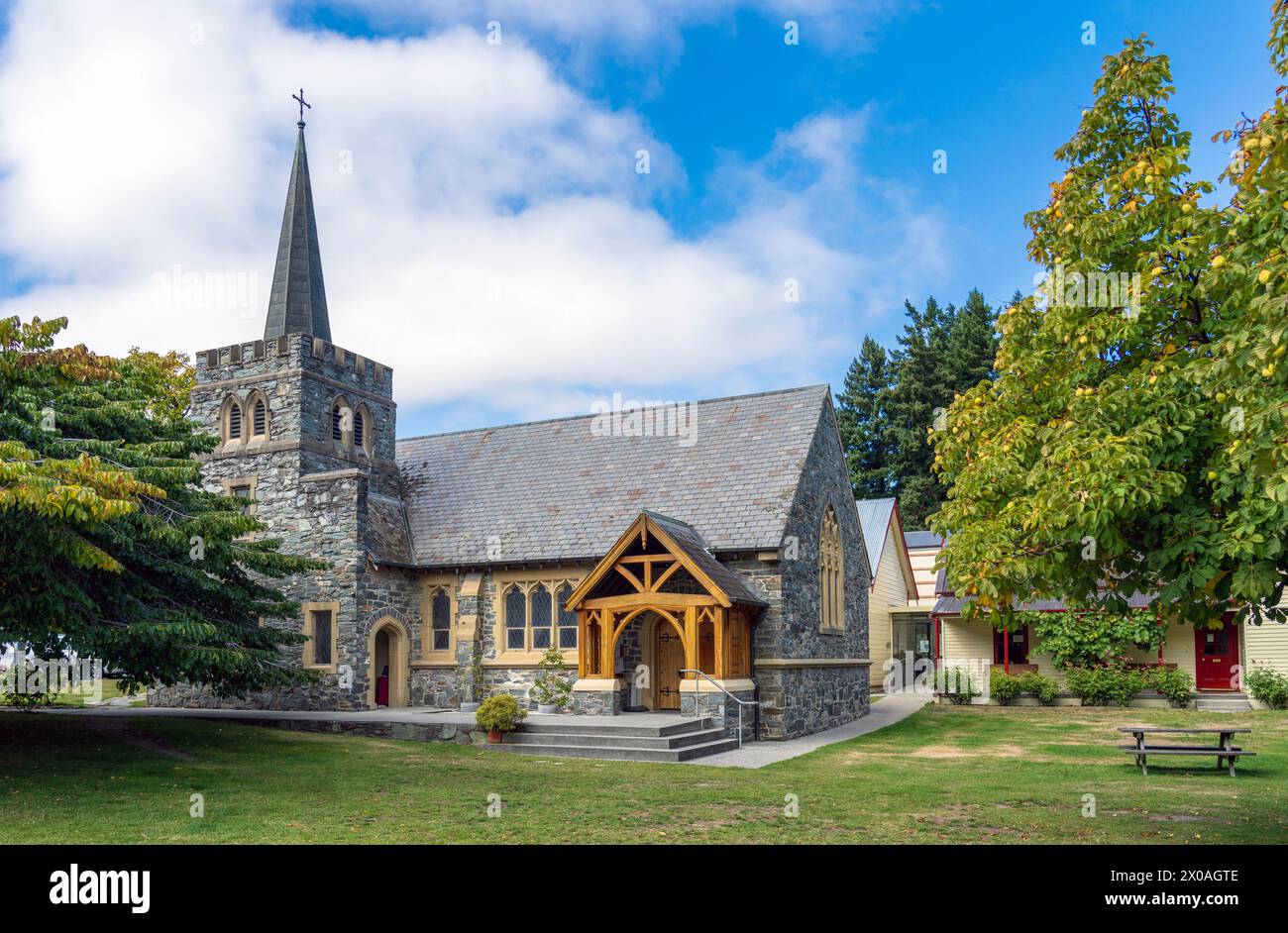 St Peter Anglican Church stands as a historical monument in Queenstown ...