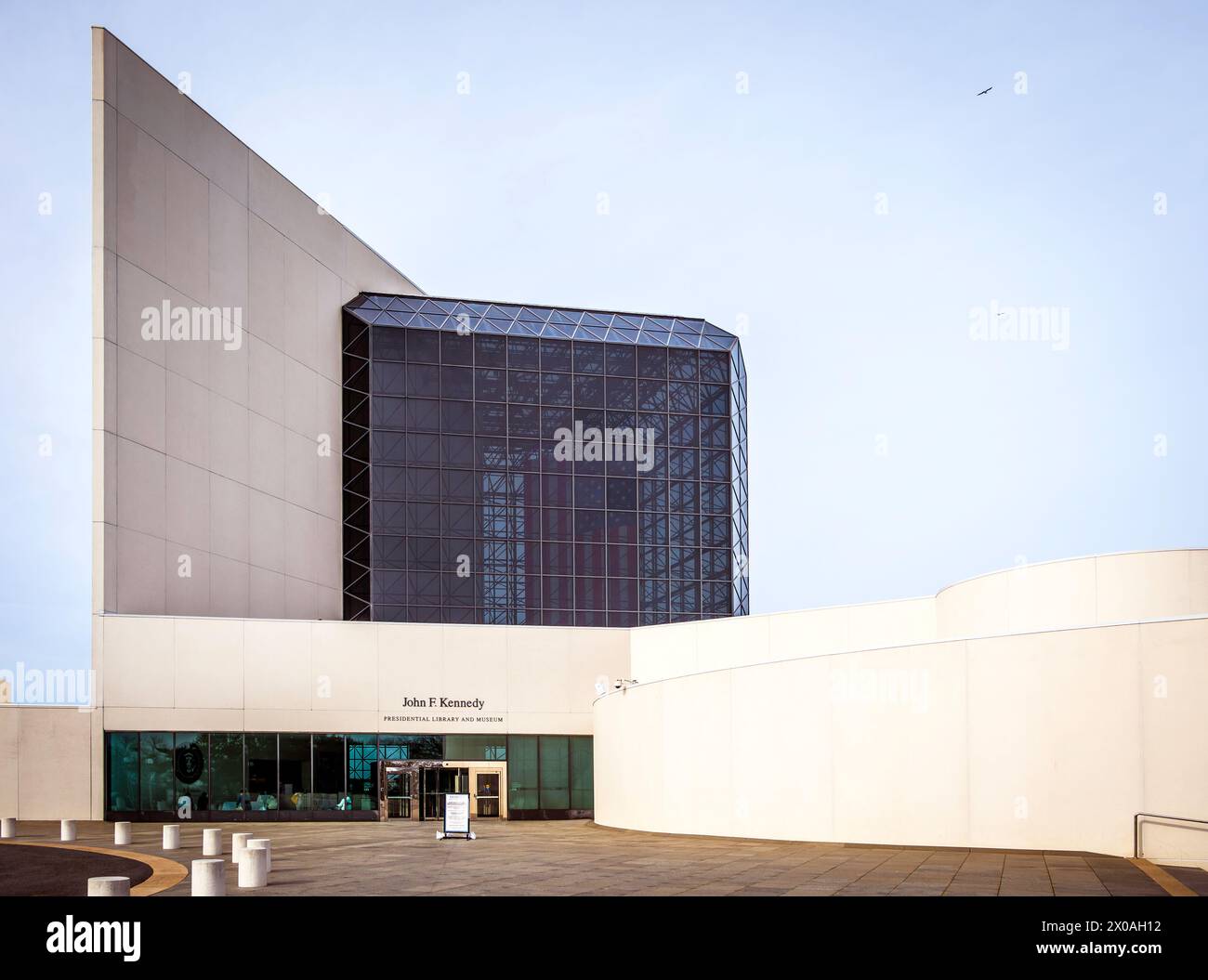 The President Kennedy Library and Museum Stock Photo - Alamy