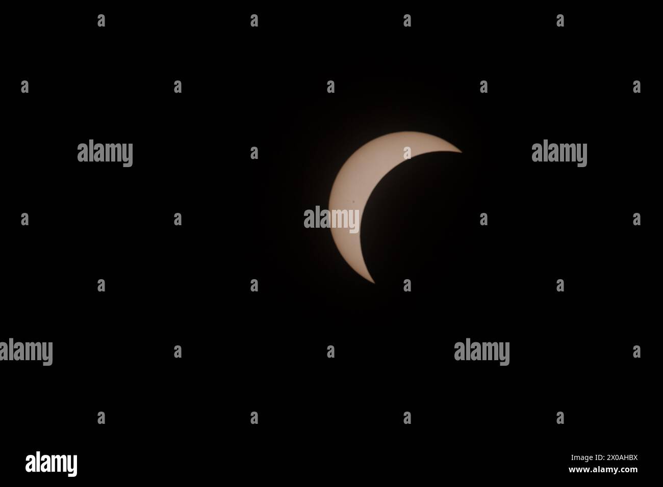Total solar eclipse from Mount Magazine just outside of Paris, Arkansas ...