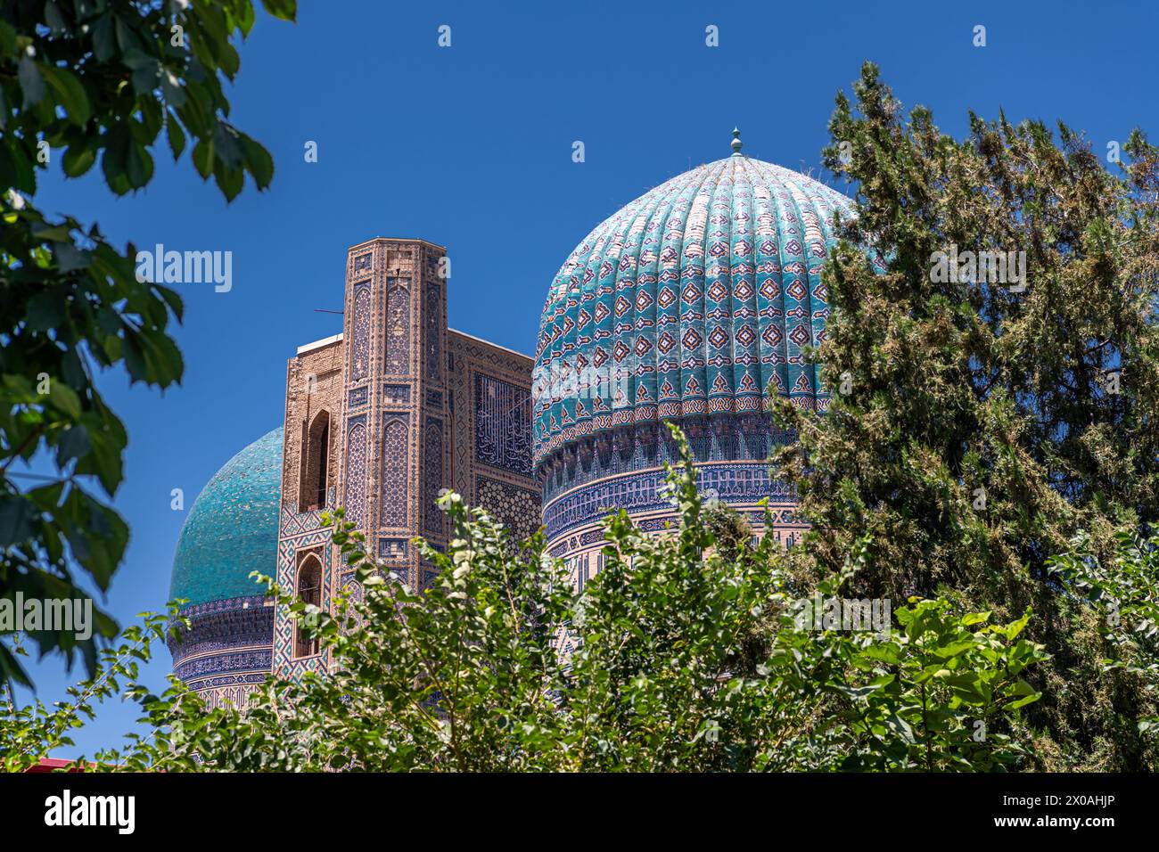 JUNE 27, 2023: Panorama of Bibi-Khanym Mosque, Samarkand, Uzbekistan ...