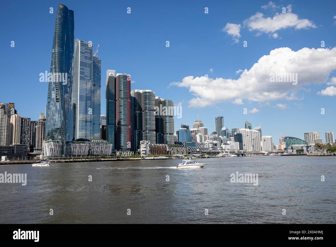 Sydney,Australia skyscrapers and office towers in Sydney cityscape and ...