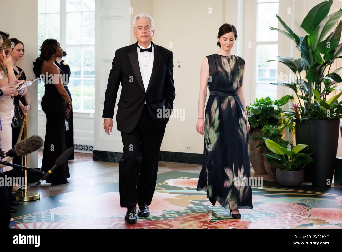 Bill Burns, Director of the Central Intelligence Agency, Sarah Burns ...