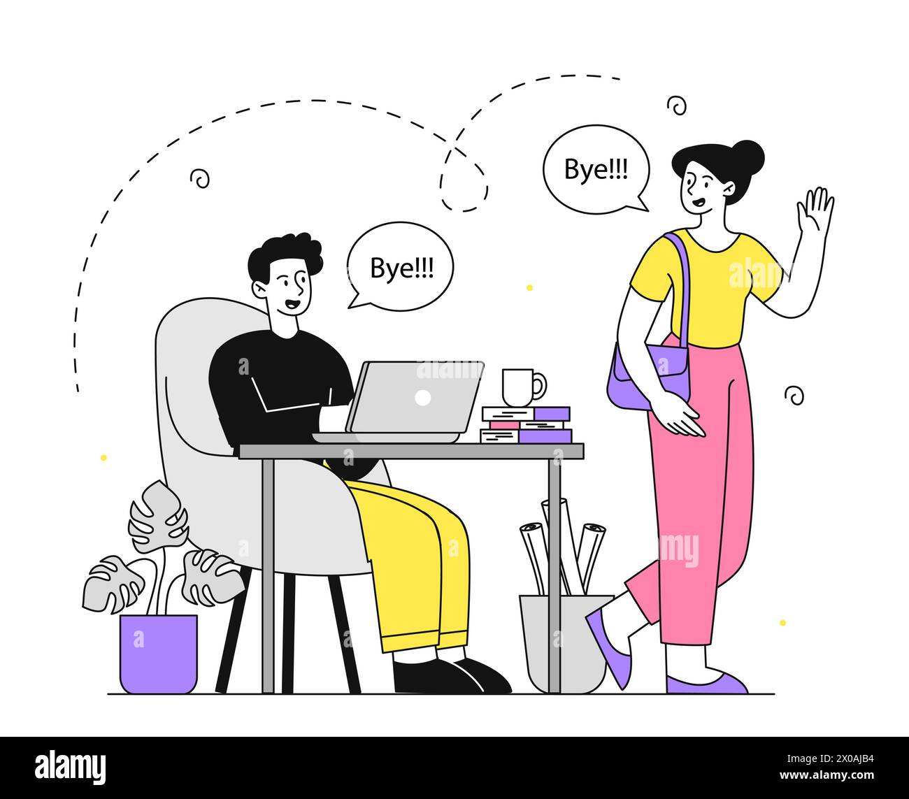 Daily life gesture Stock Vector Images - Alamy