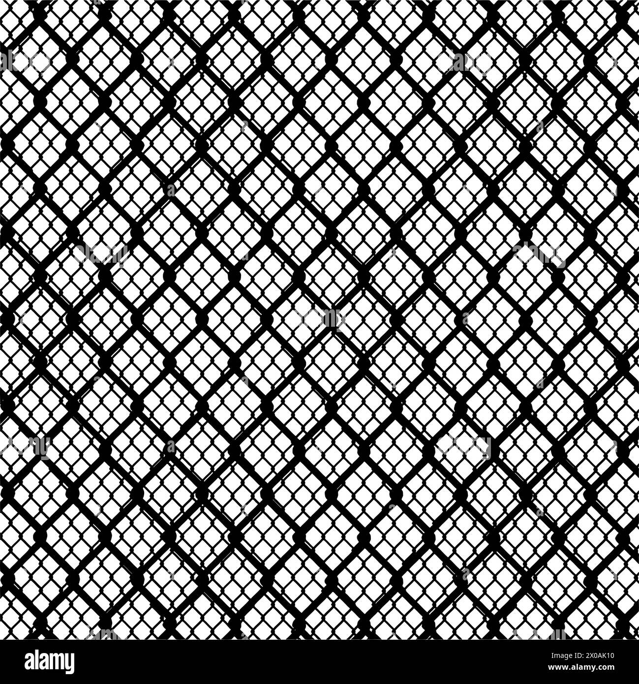 Wired Metal Fence Mesh Vector Pattern Texture Of Steel Wire Grid