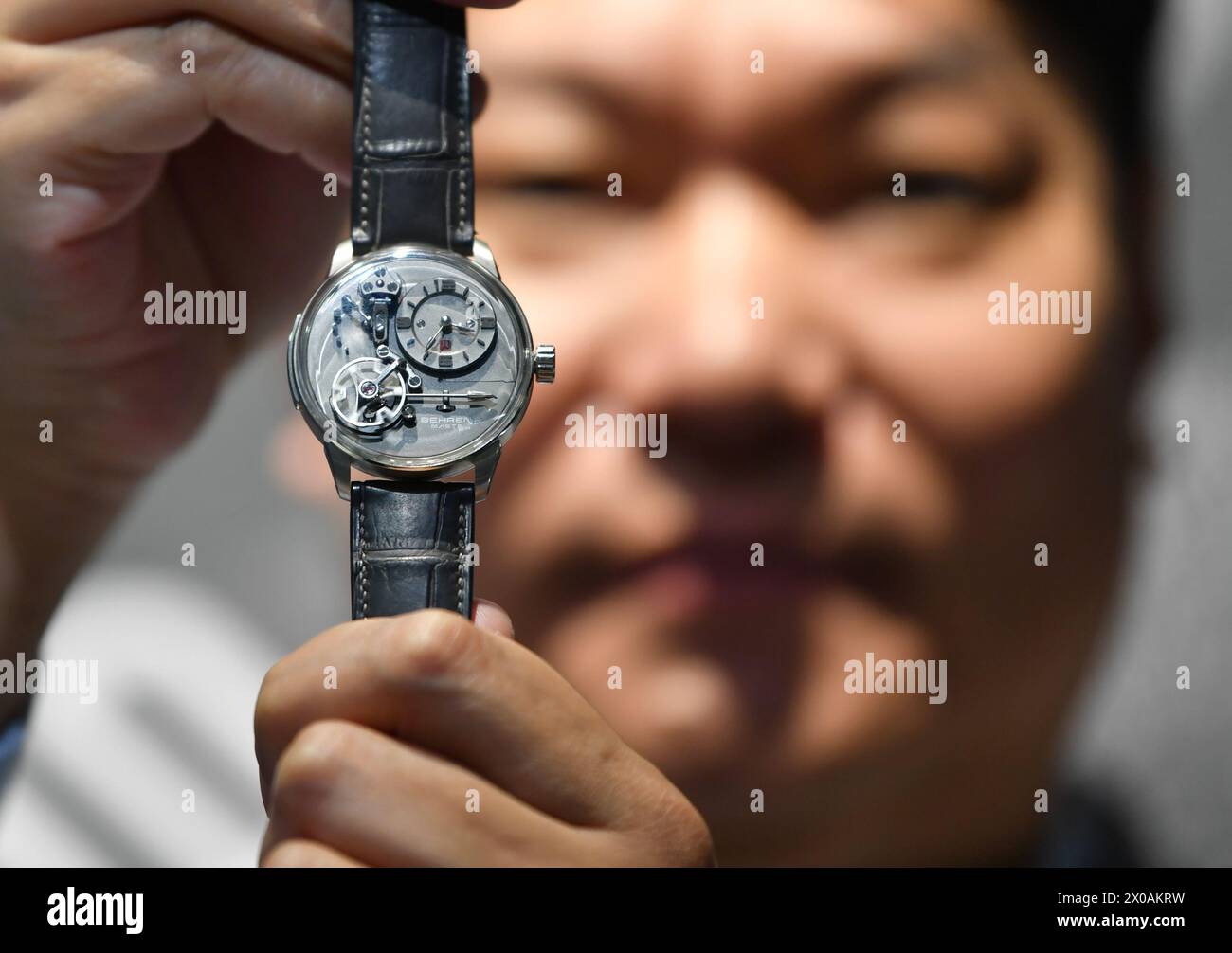 Geneva, Switzerland. 10th Apr, 2024. Chinese independent watchmaker ...