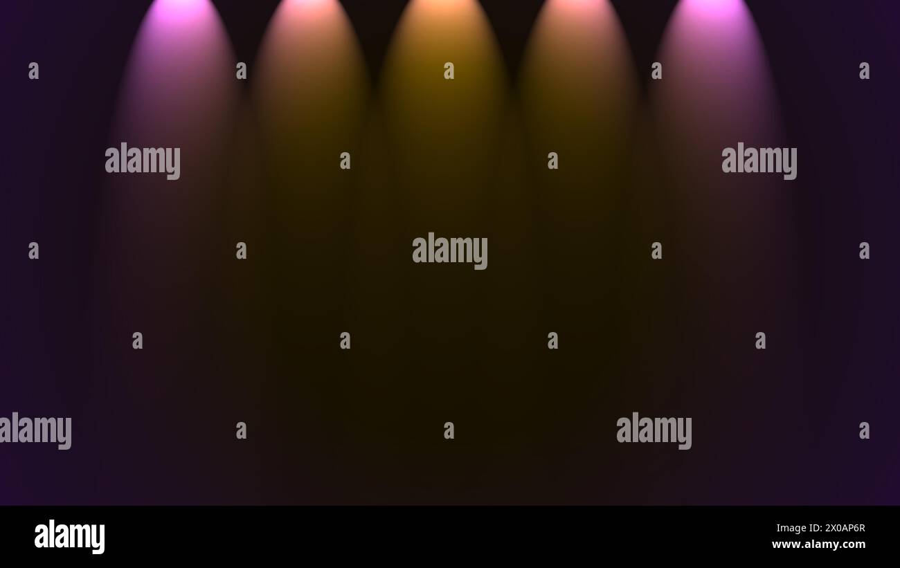 Five lights down colorful abstract. Abstract blurred background, For ...
