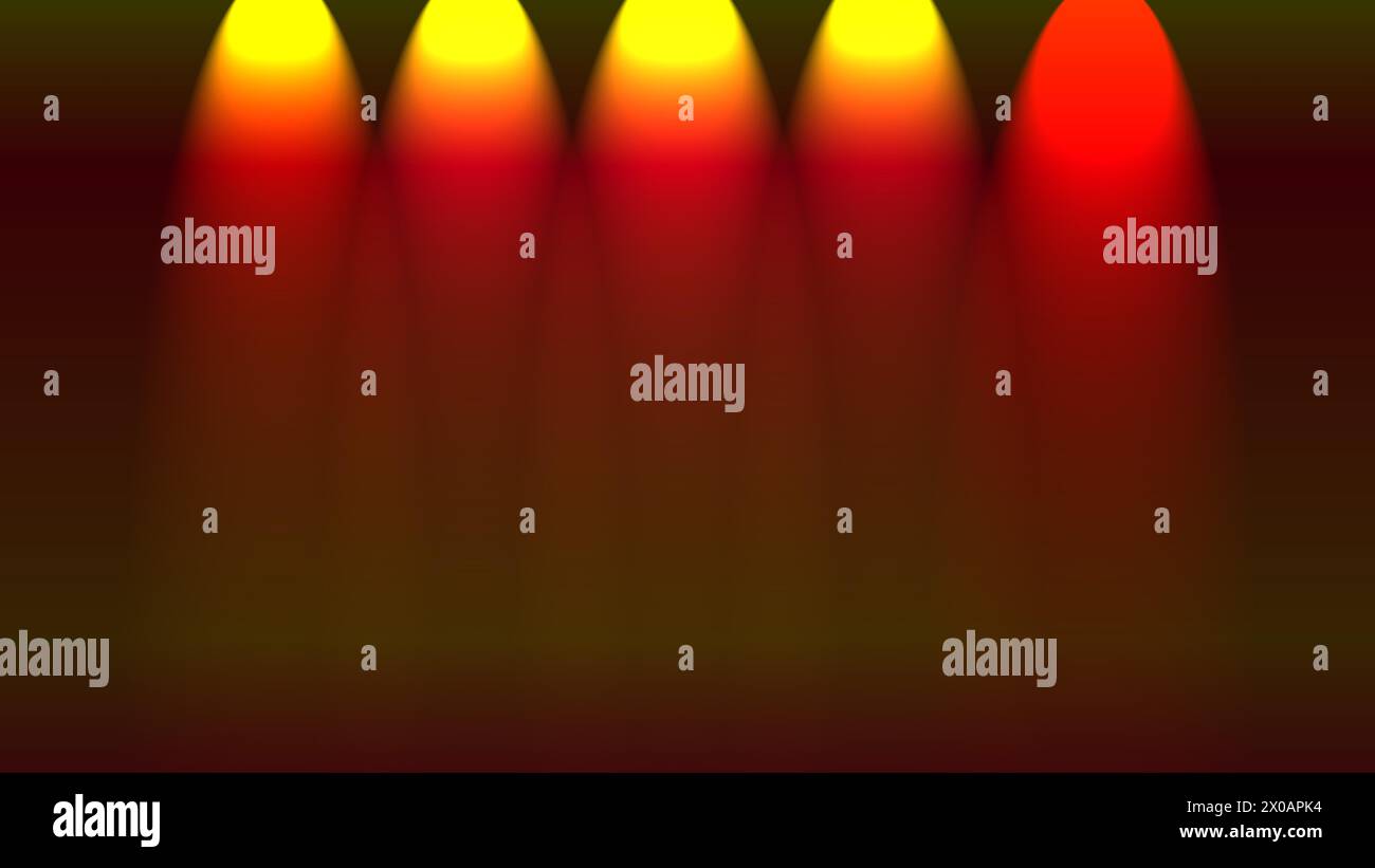 Five lights down colorful abstract. Abstract blurred background, For ...