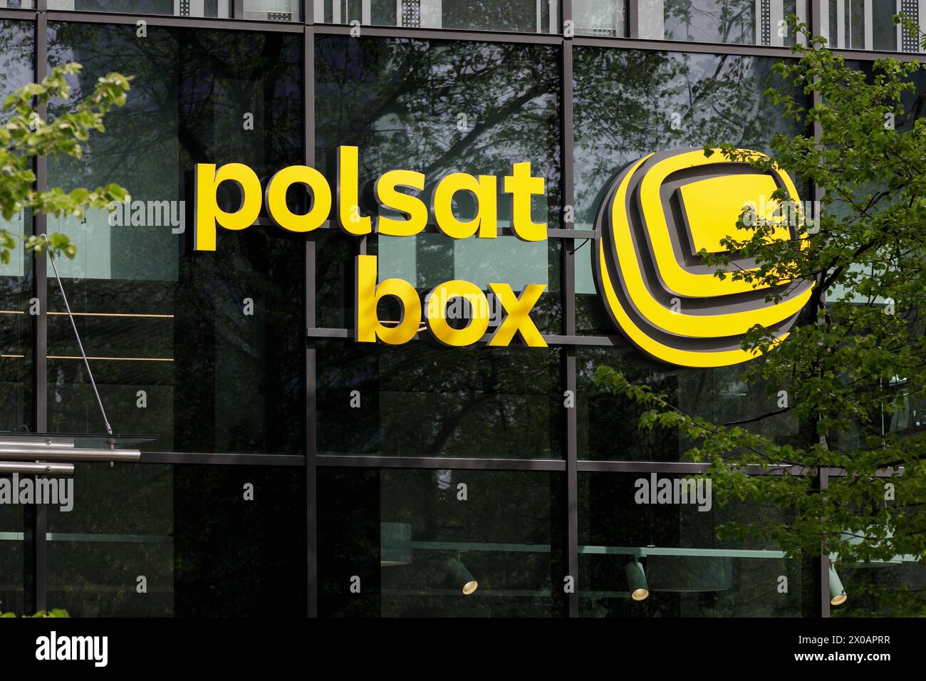 Polsat news logo hi-res stock photography and images - Alamy