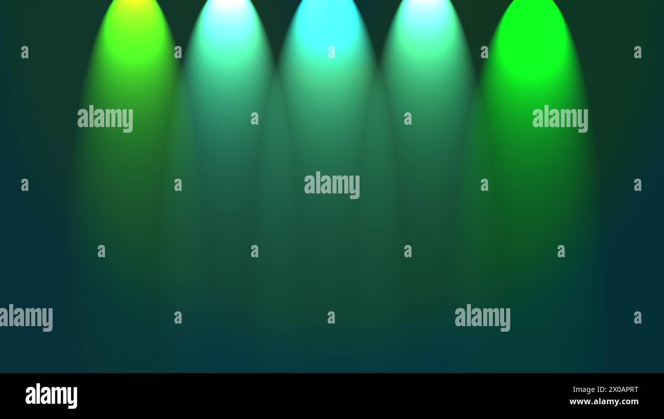 Five lights down colorful abstract. Abstract blurred background, For ...
