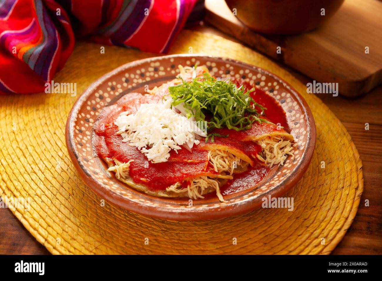 Entomatadas. Also known as Enjitomatadas, a typical dish of Mexican ...