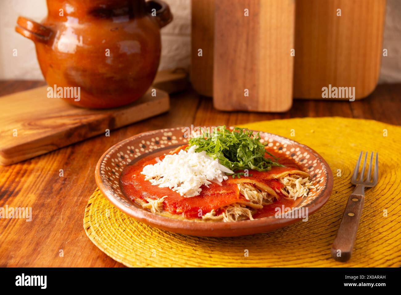 Entomatadas. Also known as Enjitomatadas, a typical dish of Mexican ...