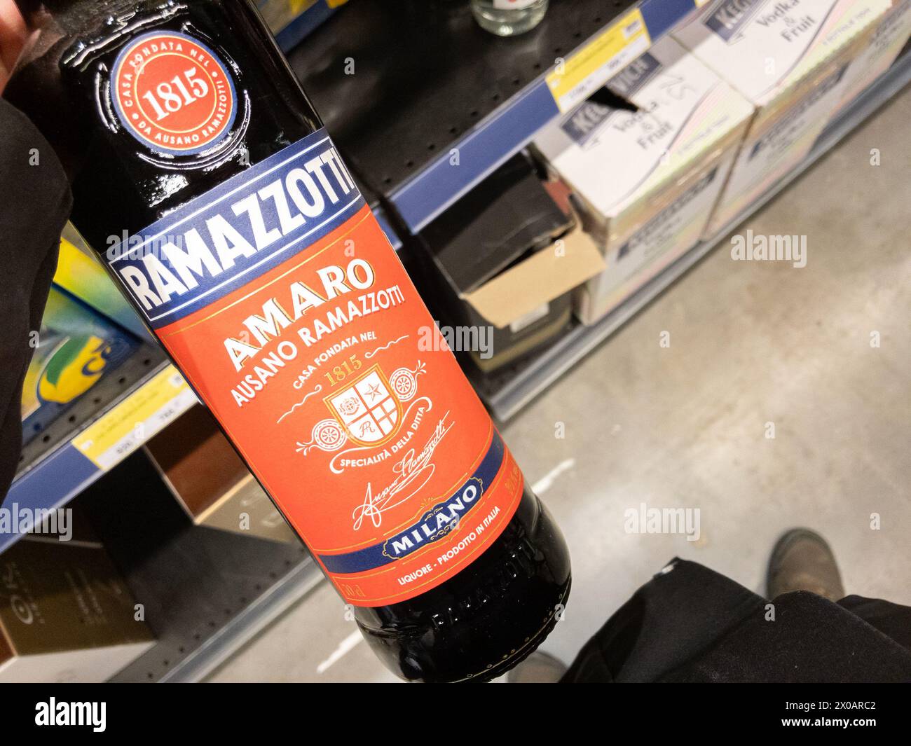 Ramazzotti logo hi-res stock photography and images - Alamy