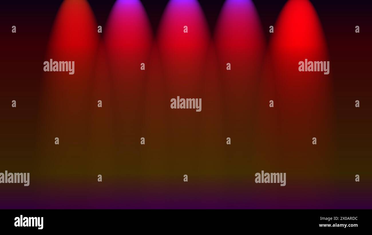 Five lights down colorful abstract. Abstract blurred background, For ...