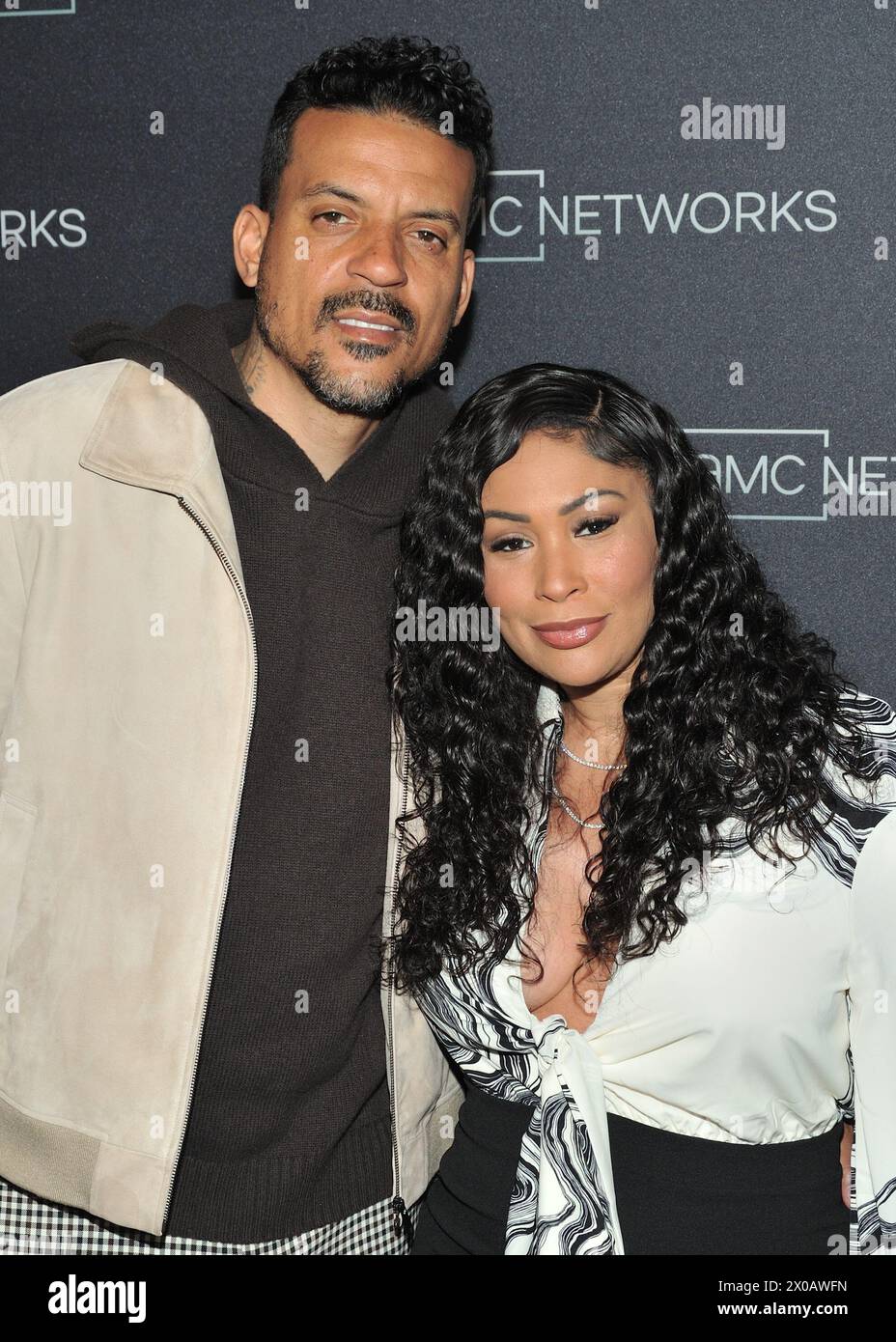 New York, USA. 10th Apr, 2024. L-R: Matt Barnes and Anansa Sims attend ...