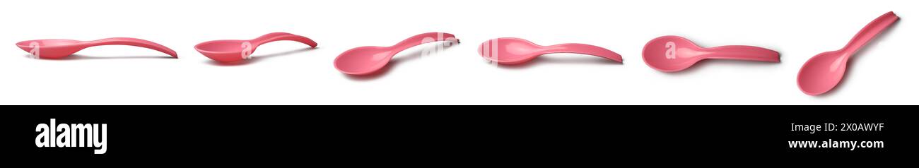 set of small plastic spoons, food grade plastic for measure powdered ...