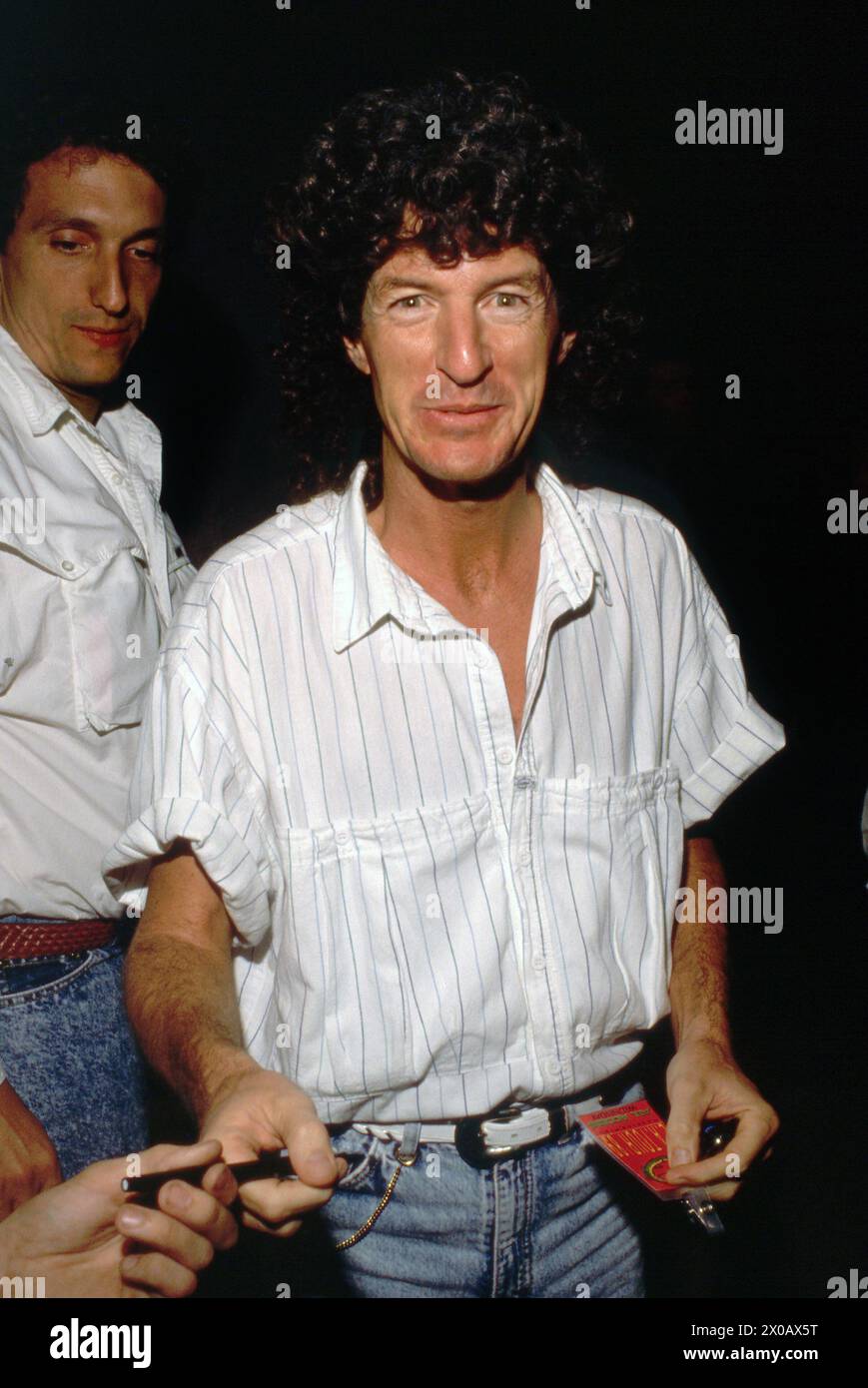 Kevin Cronin 1989 Credit: Ralph Dominguez/MediaPunch Stock Photo - Alamy