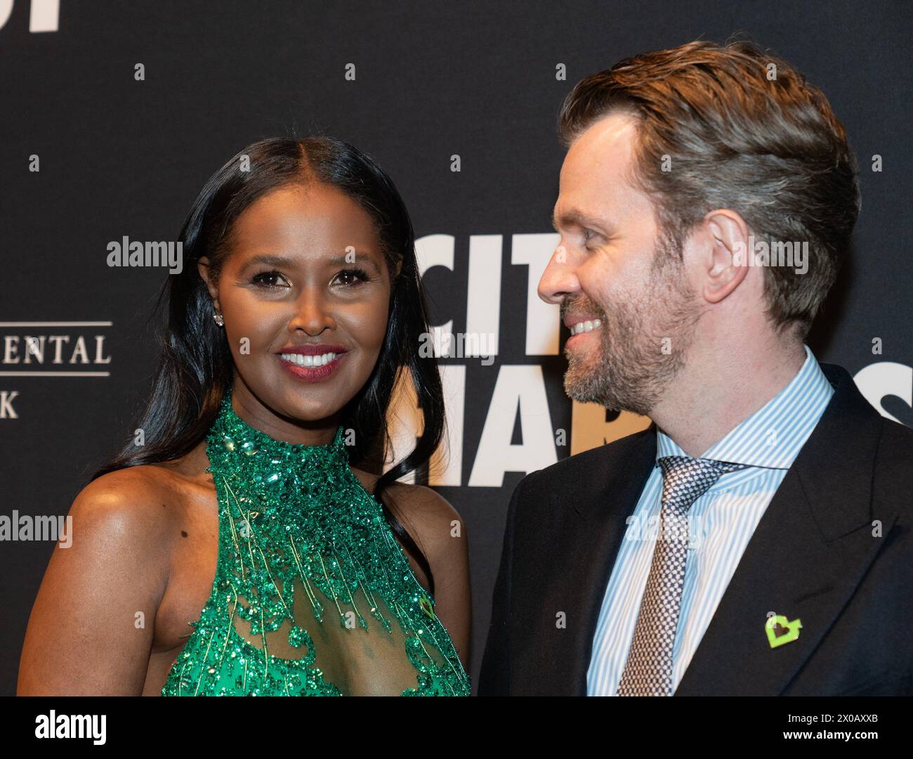 New York, USA. 10th Apr, 2024. Ubah Hassan and Oliver Dachsel attend ...