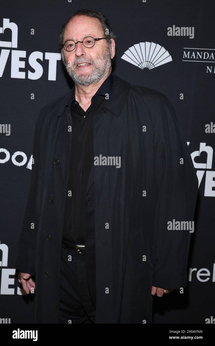 New York, USA. 10th Apr, 2024. French actor Jean Reno attends the 2024 ...