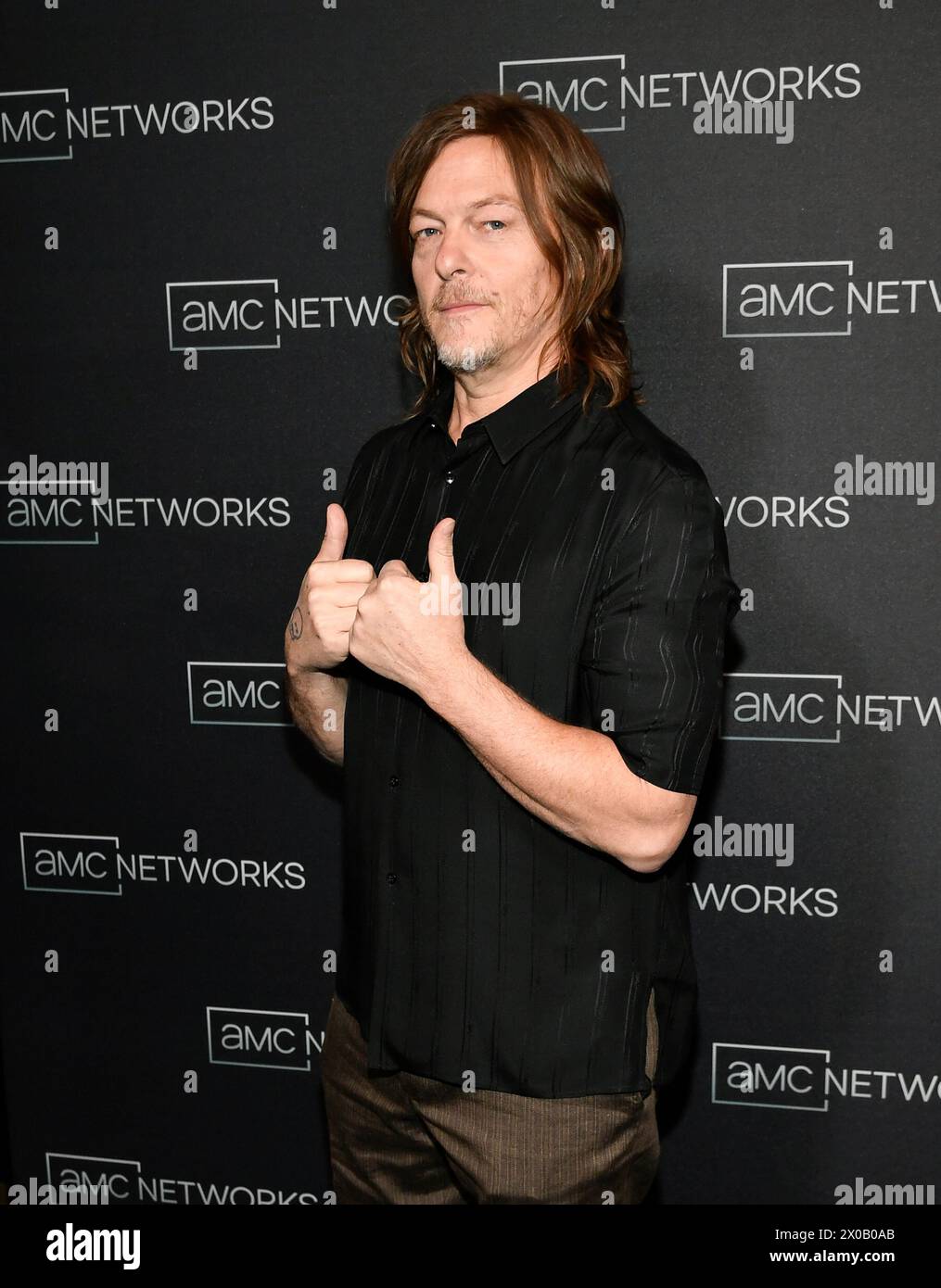 Norman Reedus attends the AMC Networks 2024 Upfront at Chelsea Factory ...