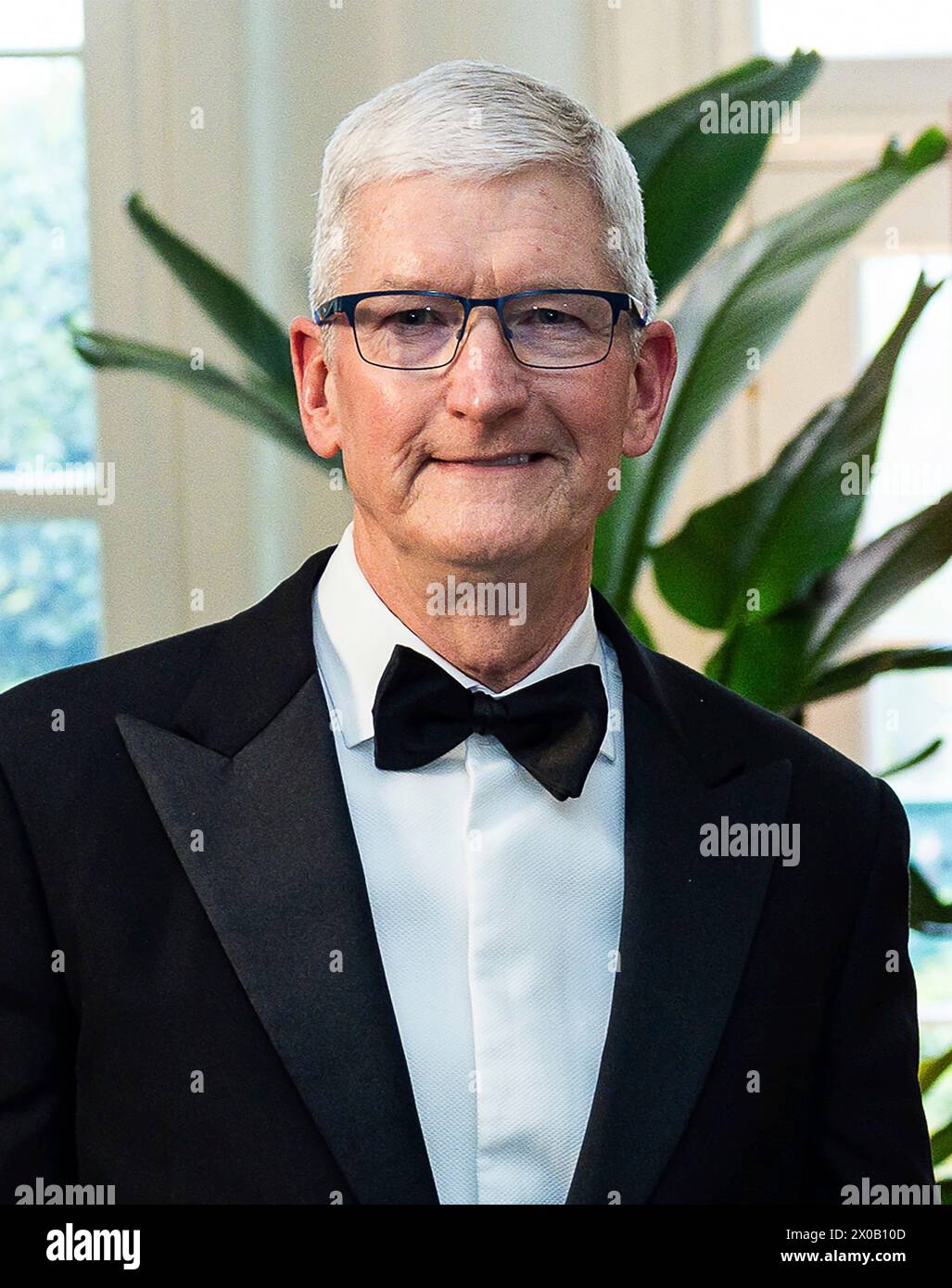 Washington, Vereinigte Staaten. 10th Apr, 2024. Mr. Tim Cook & Ms. Lisa ...