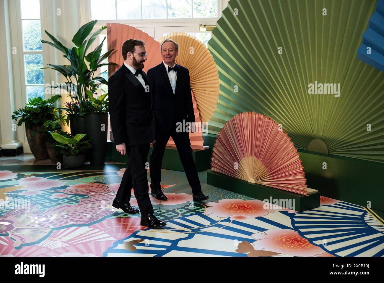 Washington, Vereinigte Staaten. 10th Apr, 2024. Mr. Brad Smith & Mr ...