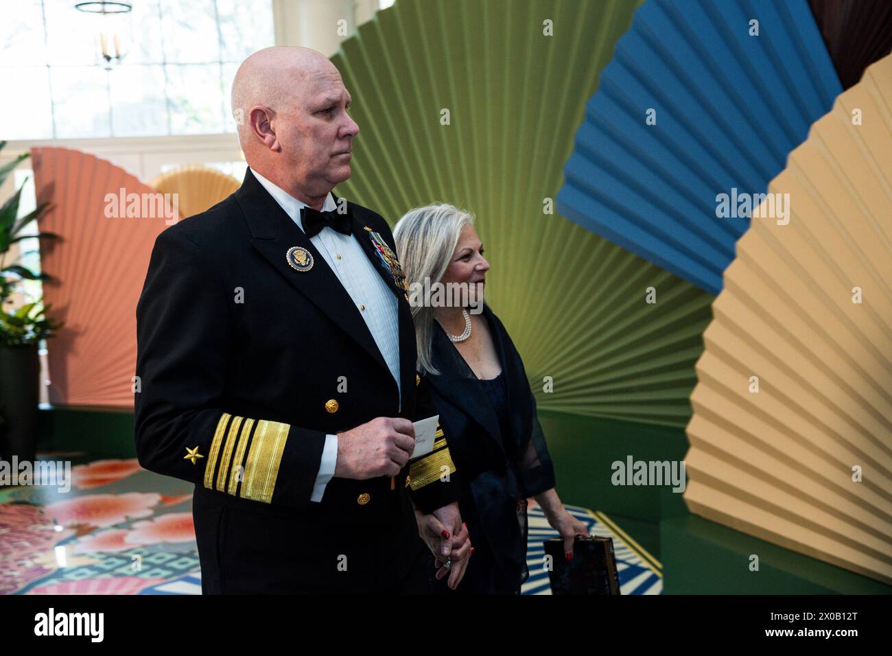 Washington, Vereinigte Staaten. 10th Apr, 2024. Admiral Chris Grady ...