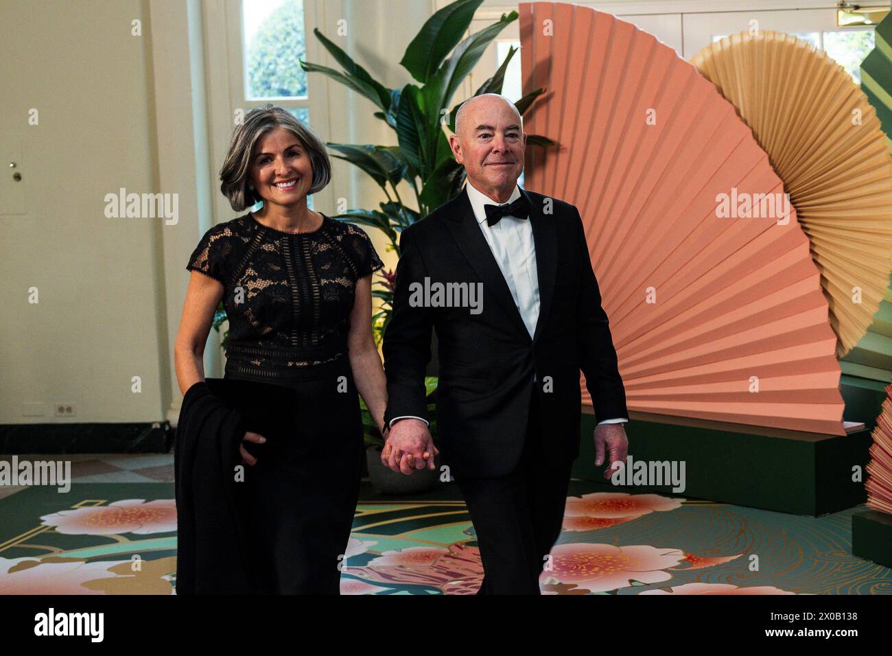 United States Secretary of Homeland Security Alejandro Mayorkas & Mrs ...