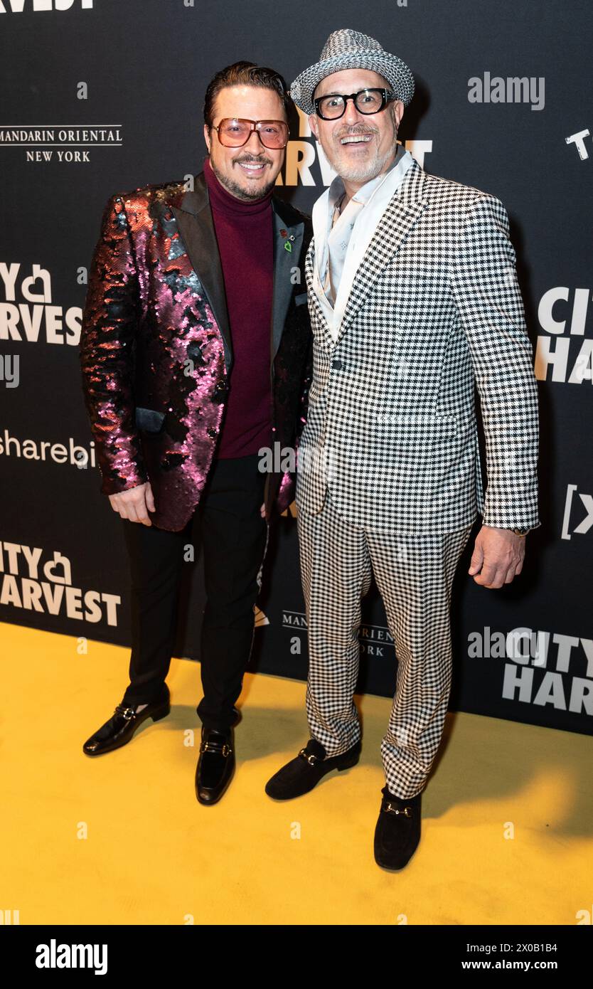 Max Tucci and Keith Backer attend City Harvest Presents The 2024 Gala ...
