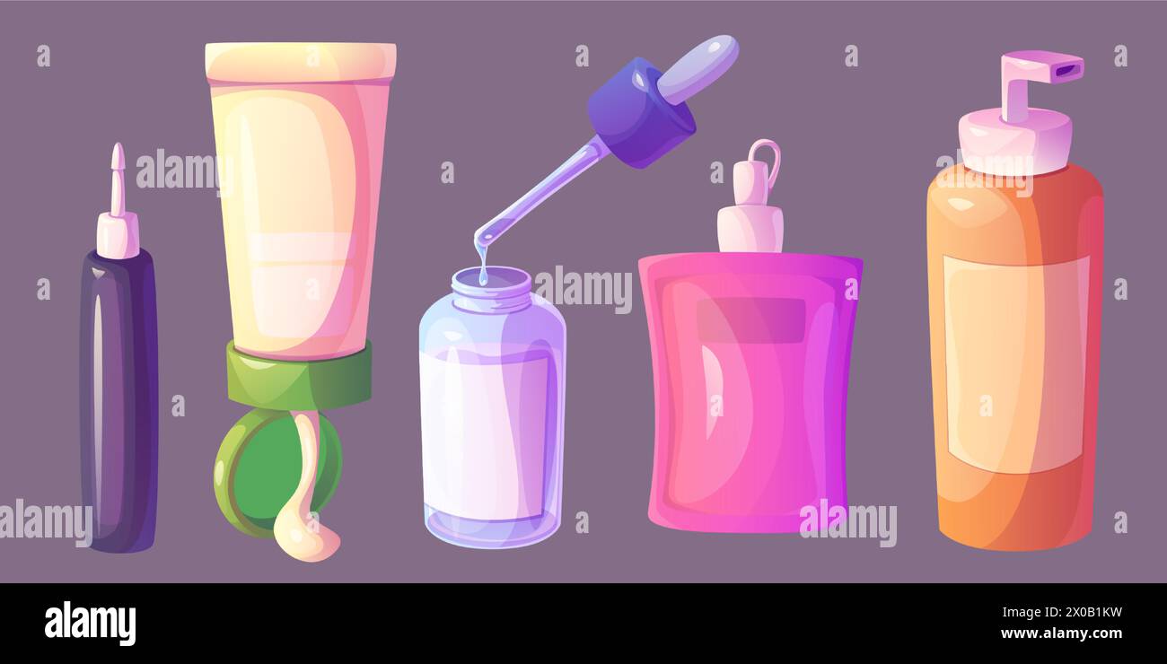 Cartoon lotion hi-res stock photography and images - Alamy