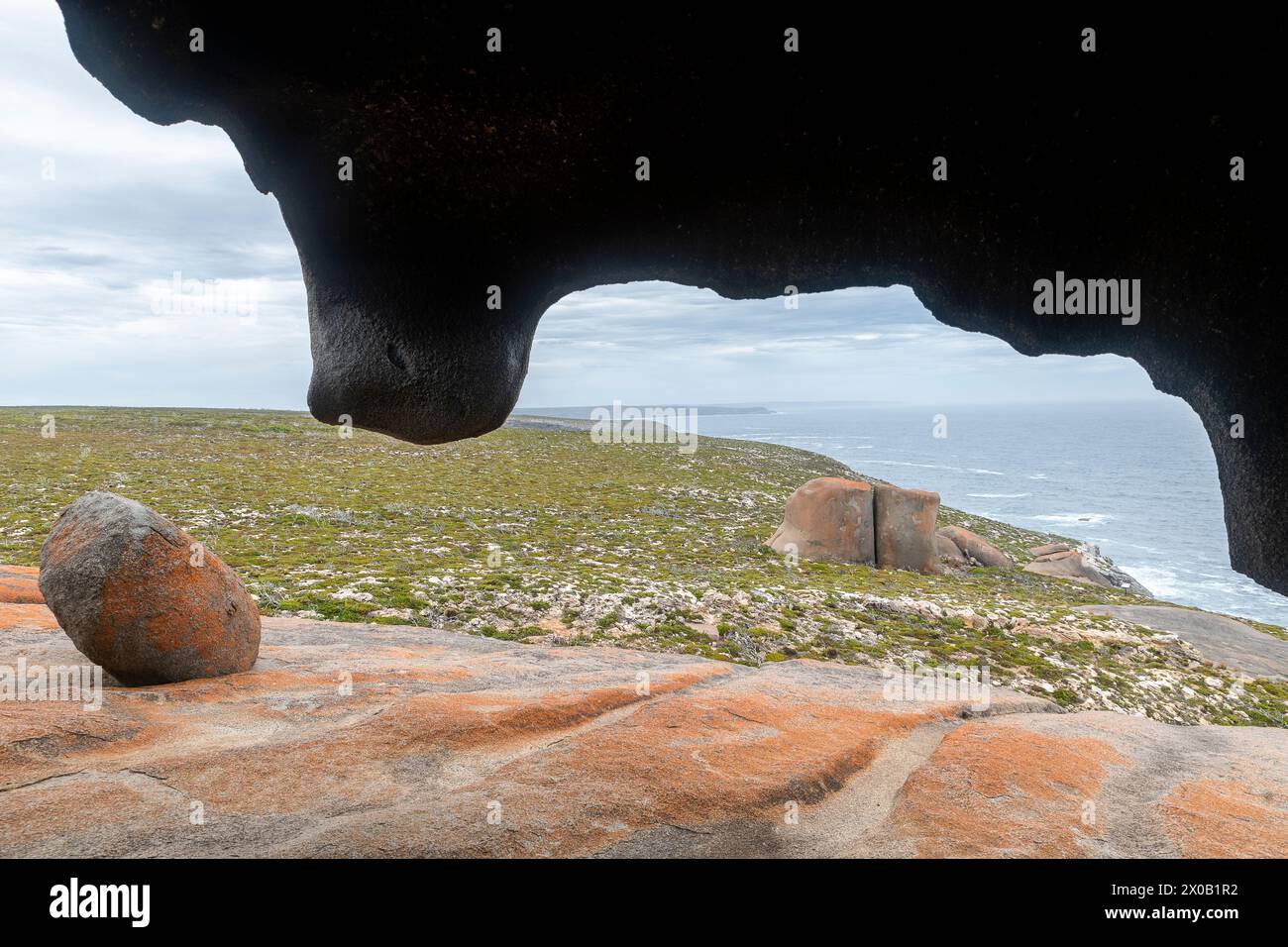 Remarkable Rocks in Flinders Chase National Park, Kangaroo Island Stock ...