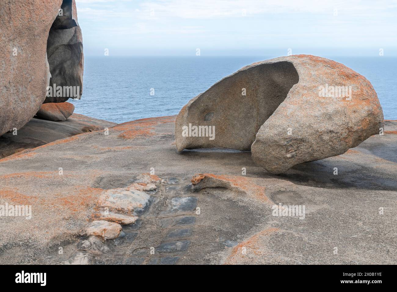Remarkable Rocks in Flinders Chase National Park, Kangaroo Island Stock ...
