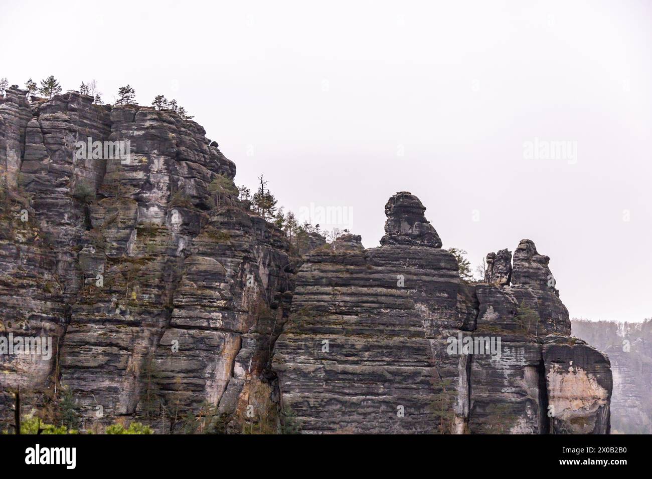 A springtime hiking tour via the Hirschmühle to the Carola Rock in ...