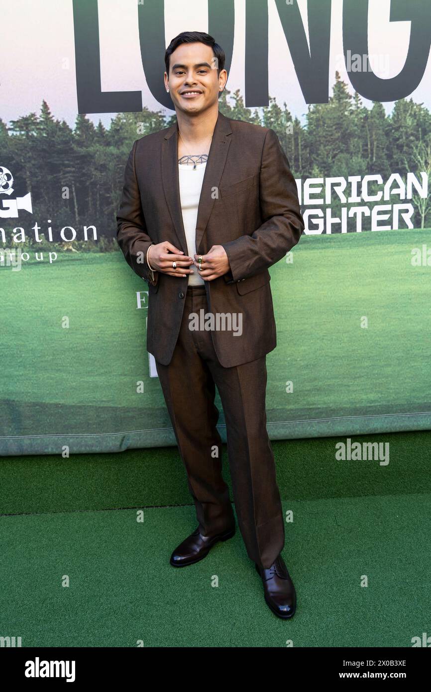 Hollywood, USA. 10th Apr, 2024. Julian Works attends the arrivals of ...