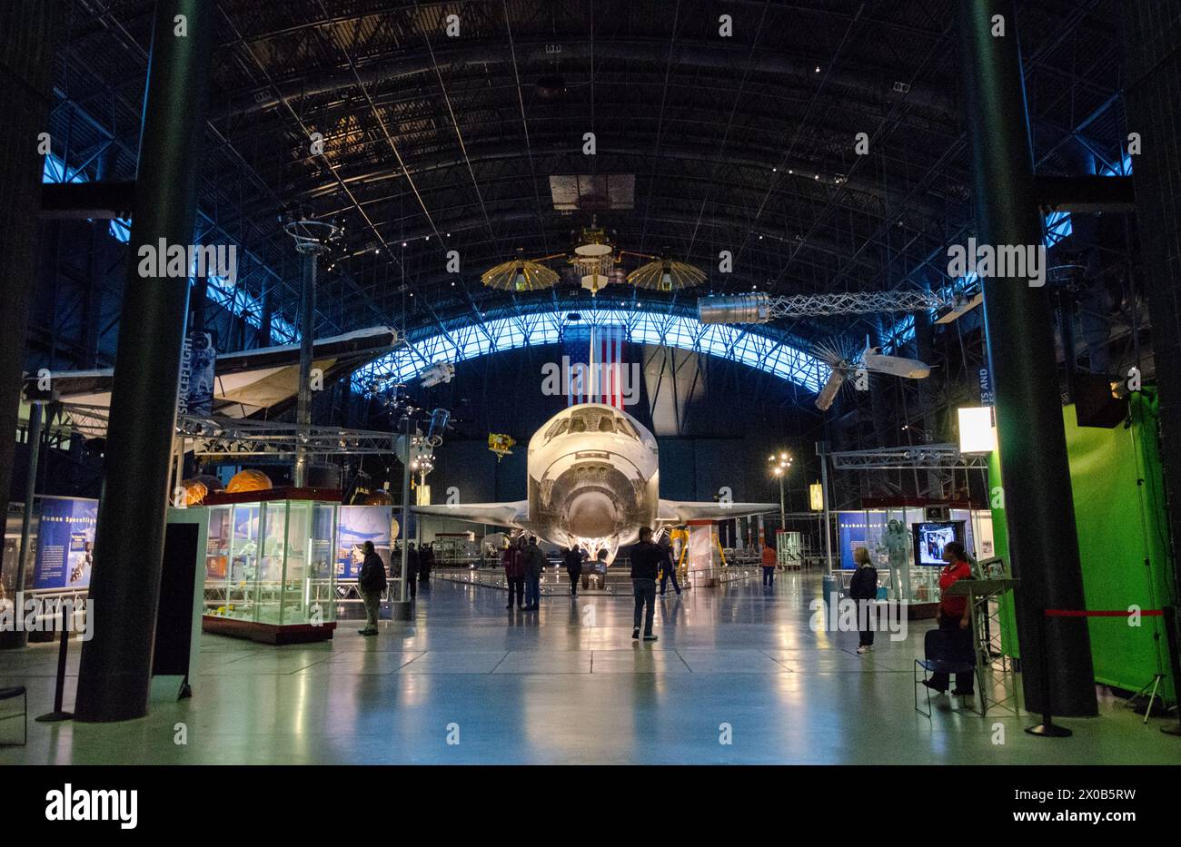 Steven F. Udvar-Hazy Center, is the Smithsonian National Air and Space Museum, in Fairfax County ...