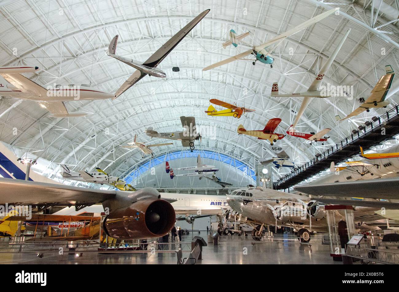 Steven F. Udvar-Hazy Center, is the Smithsonian National Air and Space Museum, in Fairfax County ...