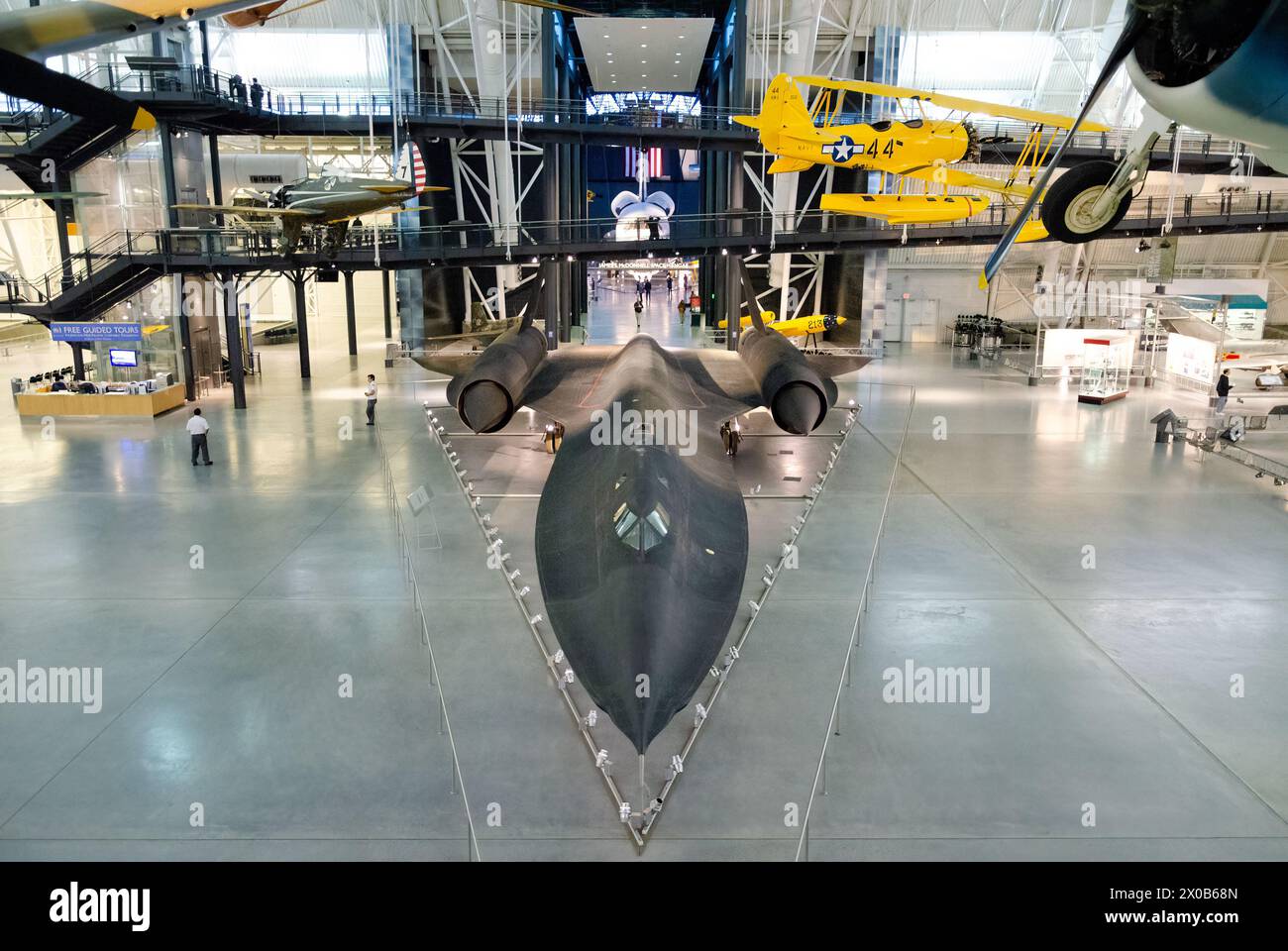 Steven F. Udvar-Hazy Center, is the Smithsonian National Air and Space Museum, in Fairfax County ...