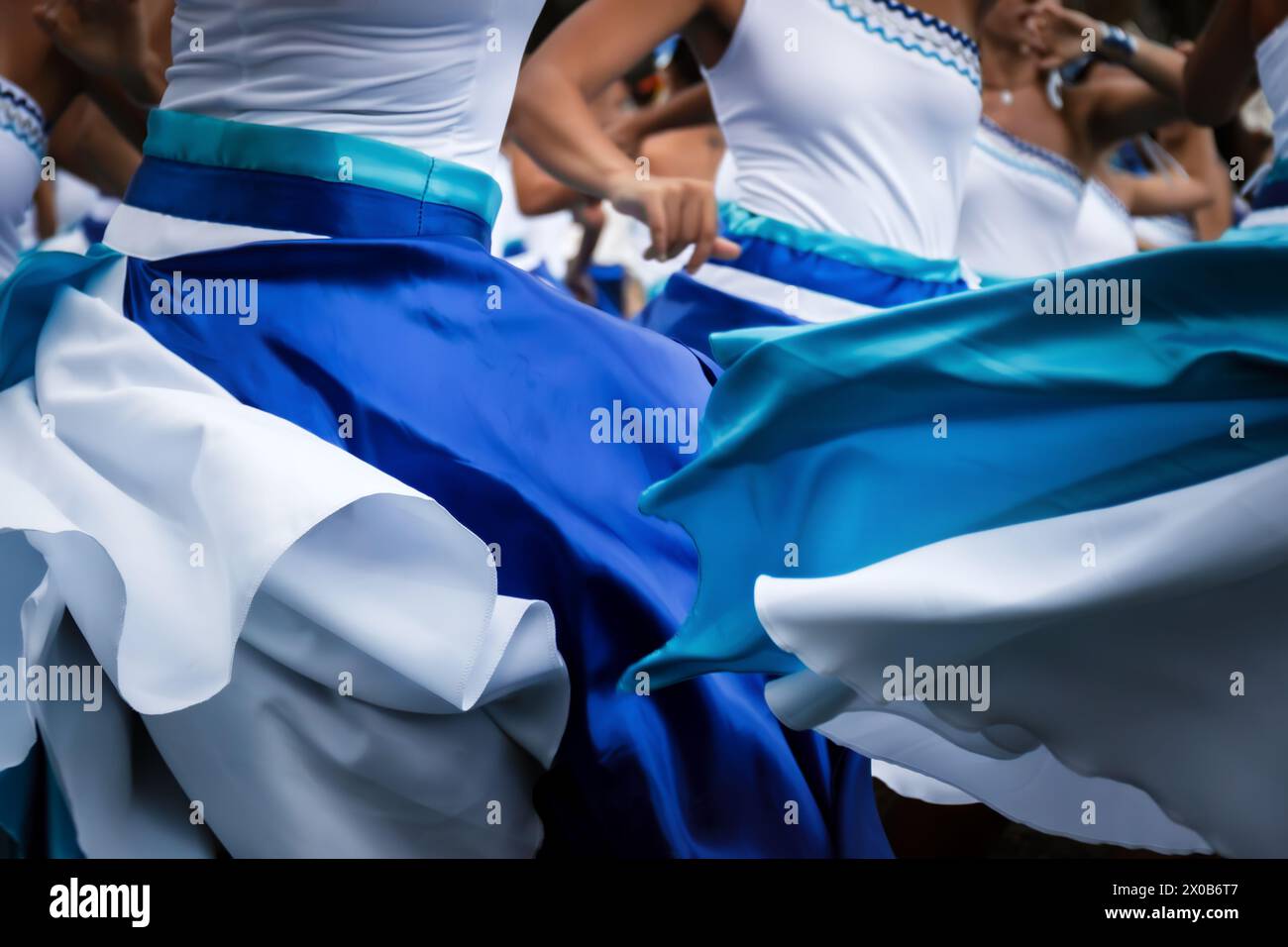 Women from Maracatu, a Brazilian cultural and religious artistic ...
