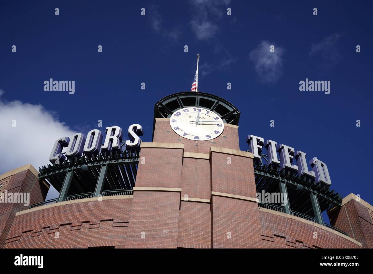A general overall view of Coors Field main entrance Wednesday, Feb. 24 ...