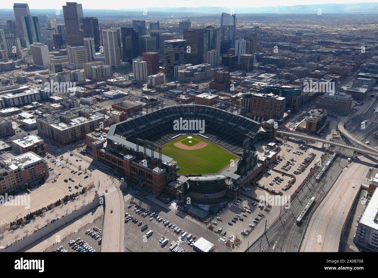 Coors field colorado rockies stadium hi-res stock photography and ...