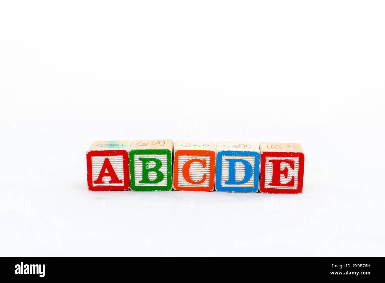 Letter blocks alphabet hi-res stock photography and images - Alamy