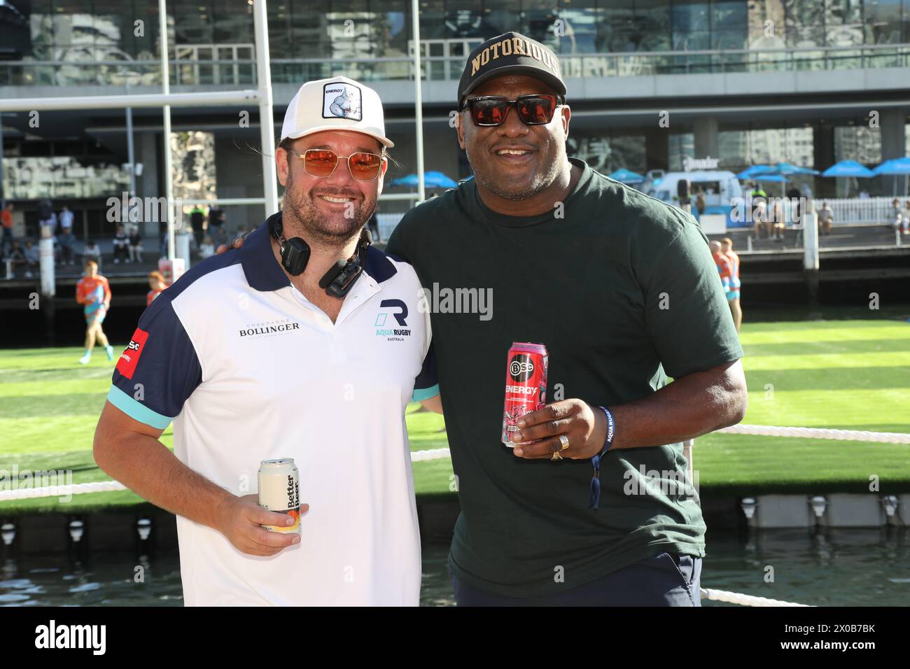 Sydney, Australia. 11th April 2024. The BSc Aqua Rugby Festival on a ...