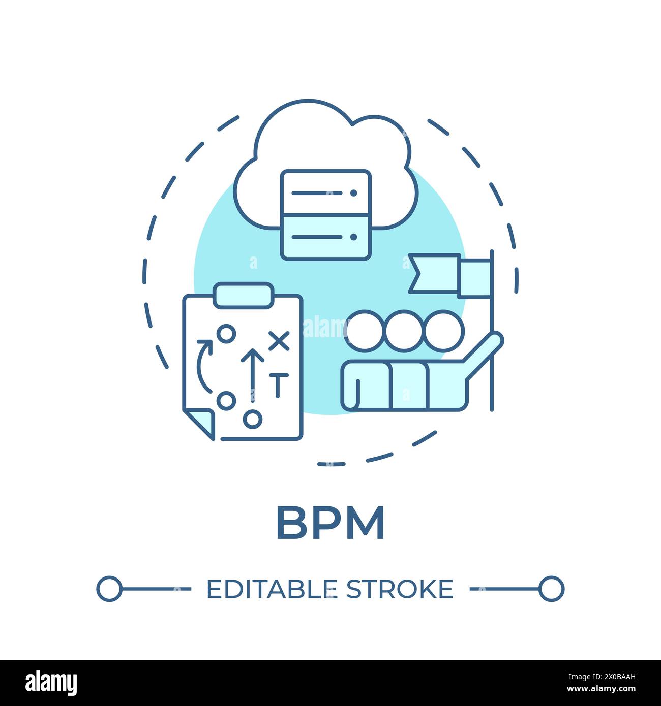 Business processes optimizing Stock Vector Images - Alamy